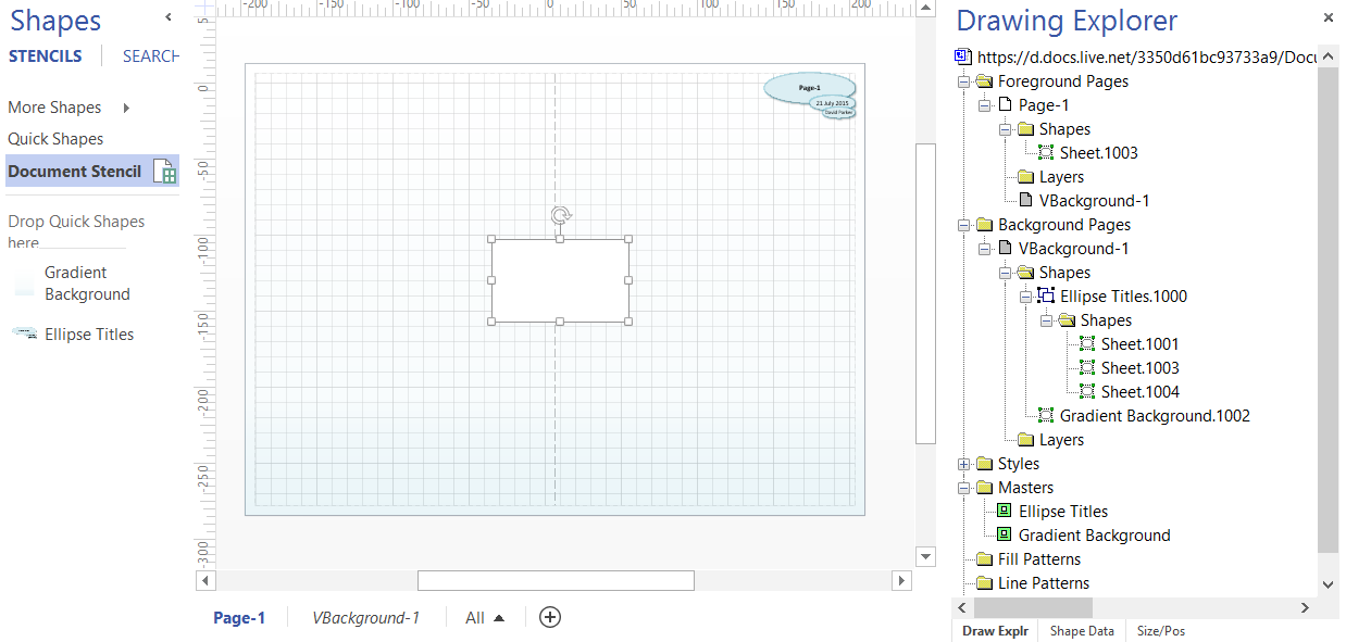Background Pages & Title Blocks - How to make one for your own company