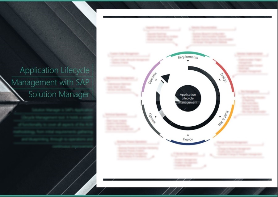 Application Lifecycle Management with SAP Solution Manager